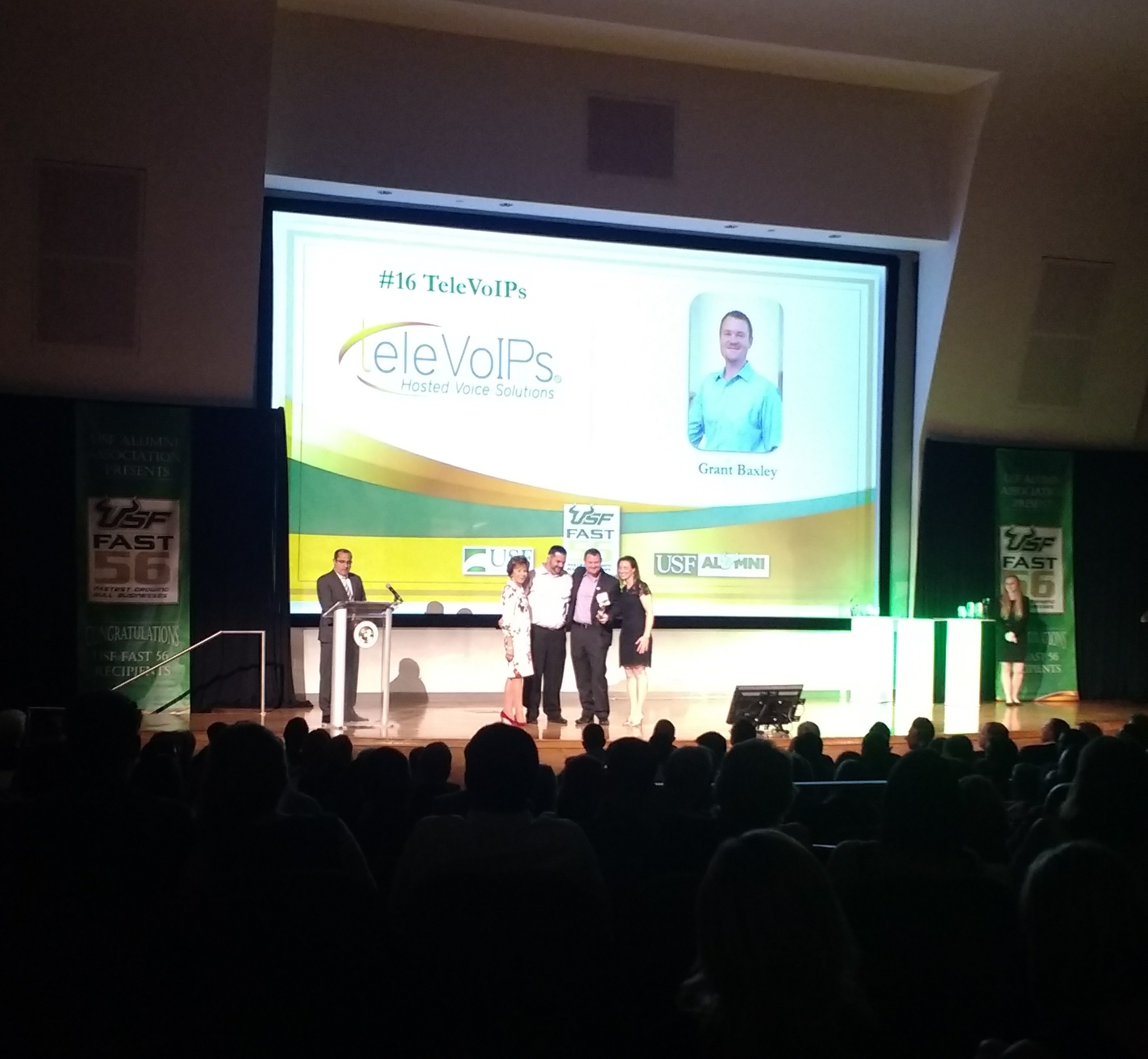 TeleVoIPs Ranks in USF's Fast 56 for Third Year in a Row | TeleVoIPS