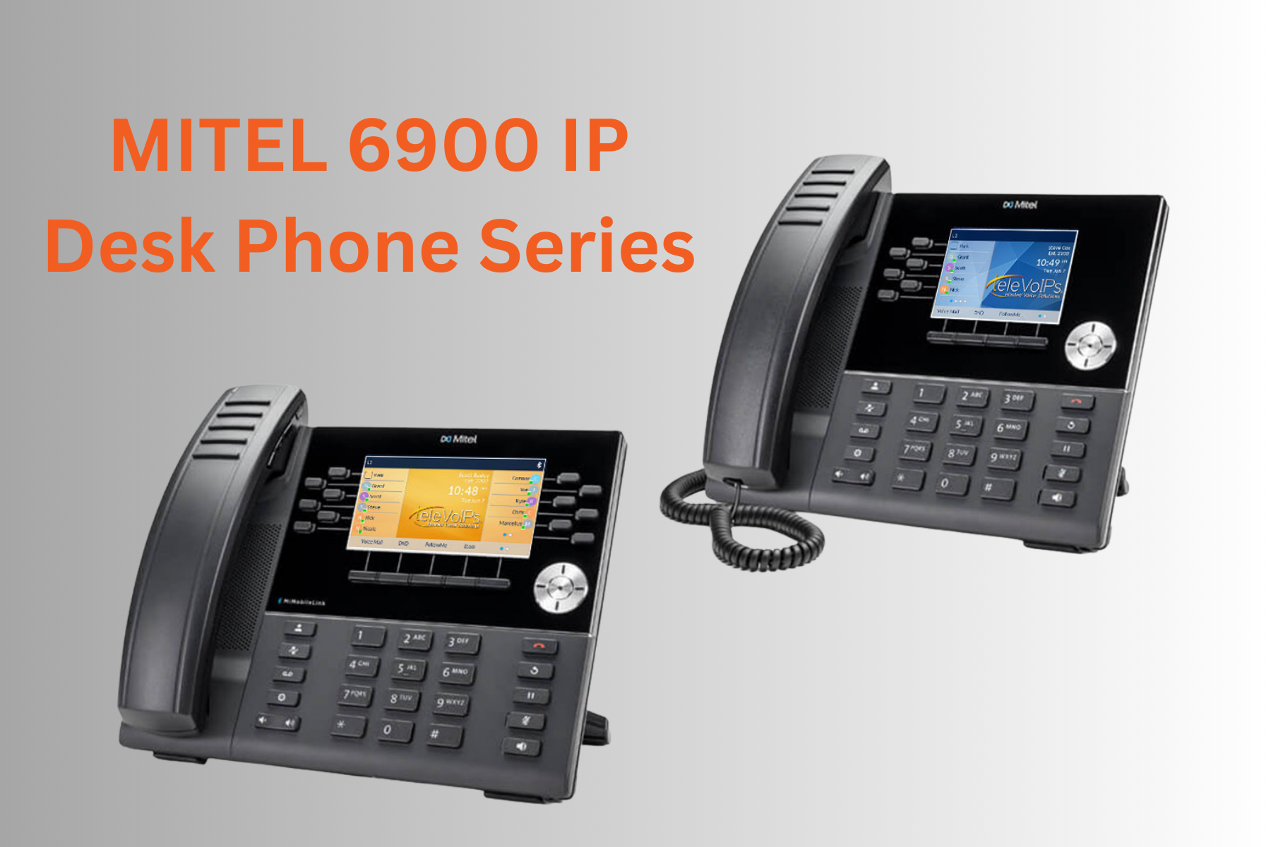 TeleVoIPs now fully supports the Mitel 6900 IP Desk Phone series ...